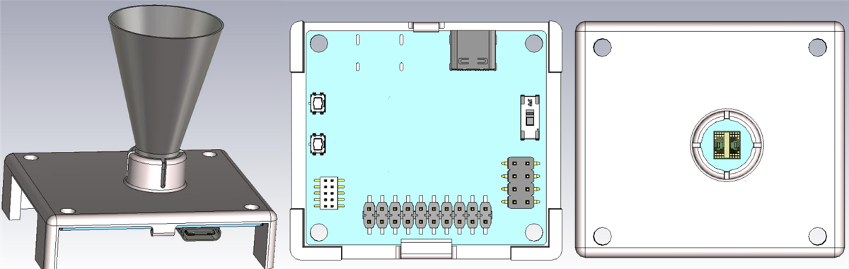 CH125-40 Conical Horn Antenna Evaluation Kit - Acconeer | Mouser