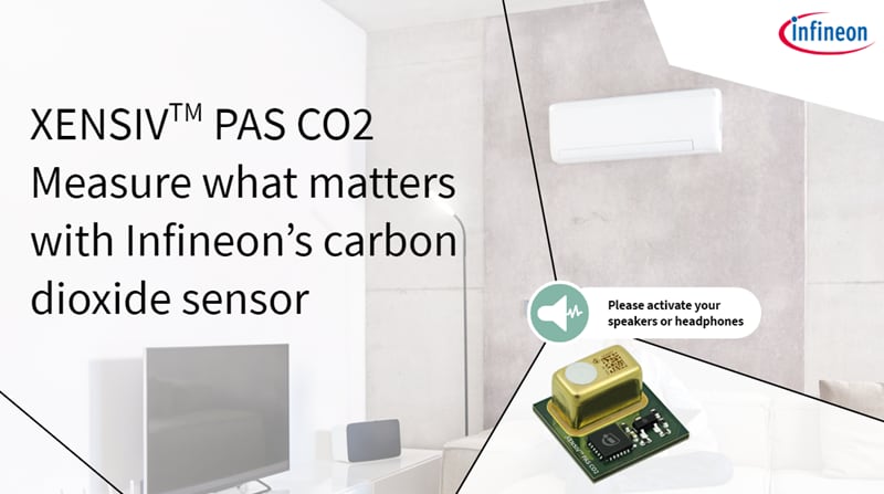 PASCO2V15 XENSIV™ PAS CO2 5 V 센서 - Infineon Technologies | Mouser