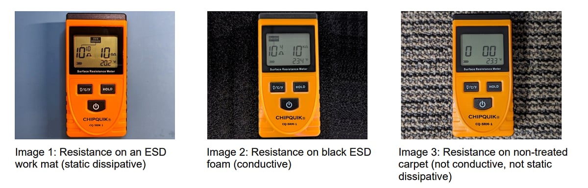 CQ-SRM-1 Digital Surface Resistance Meter - Chip Quik | Mouser