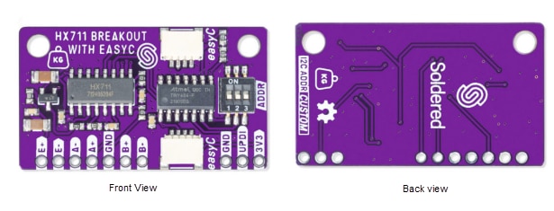 333006 HX711 Breakout Board - Soldered | Mouser