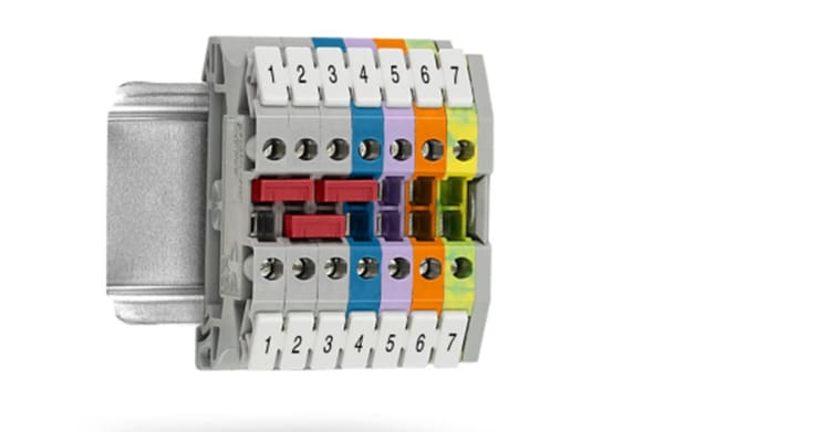 UT 1.5mm Series Terminal Blocks - Phoenix Contact | Mouser