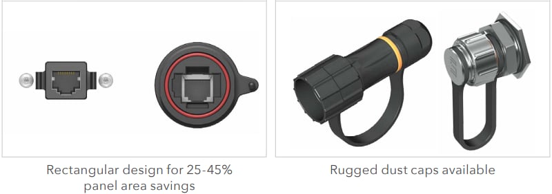 AccliMate™ USB Type-C® 나사형 원형 케이블 - Samtec | Mouser