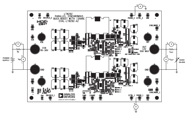 EVAL-LT8292-AZ Evaluation Board - ADI | Mouser