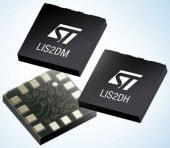 STM LIS2D MEMS 디지털 출력 모션 센서 | Mouser