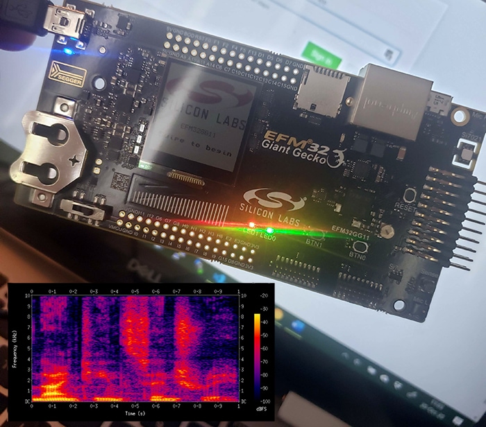 AI on the Edge: SiLabs EFM32 Giant Gecko S1 GG11 Kit | Mouser