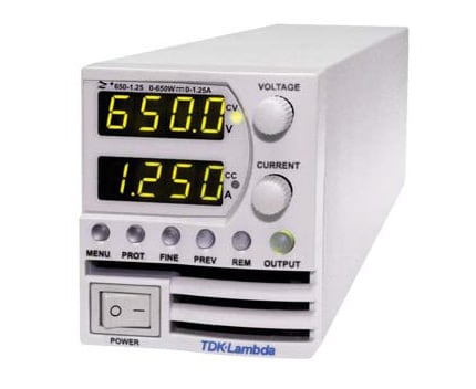 High-Voltage Programmable DC Power Supplies for 600-V to 1000-V ...