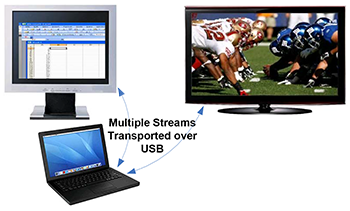 HDMI and DisplayPort Over USB | Mouser