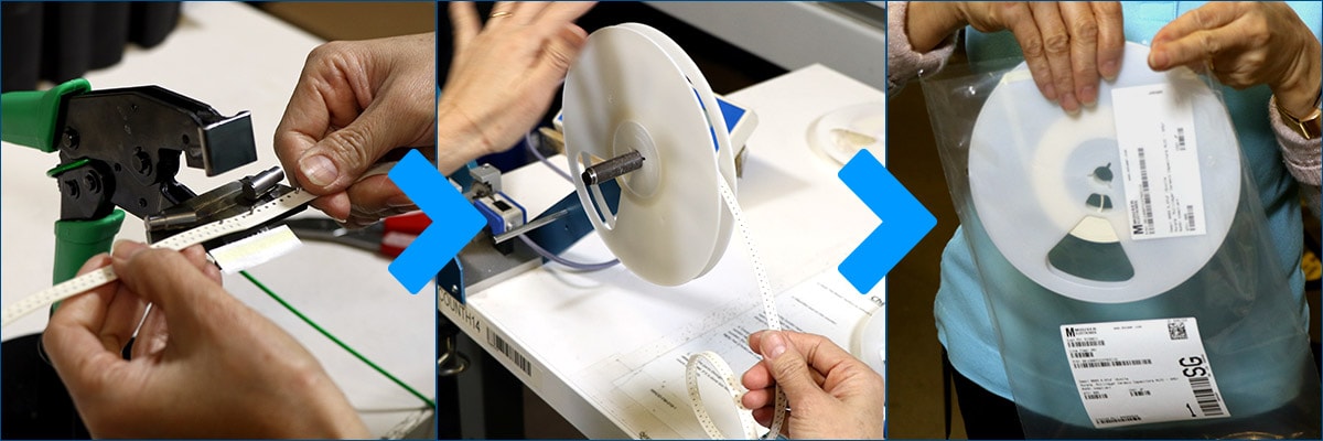 릴 포장 옵션 | 마우저