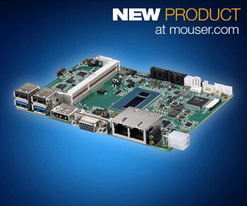 Advantech’s Rugged MIO-5271 SBCs Using 4th Generation Intel Cores Now at Mouser