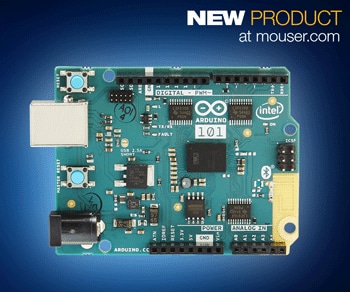 Arduino 101 from Intel Now at Mouser