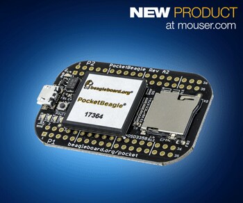 New BeagleBoard PocketBeagle, Shipping Now from Mouser, Offers ...
