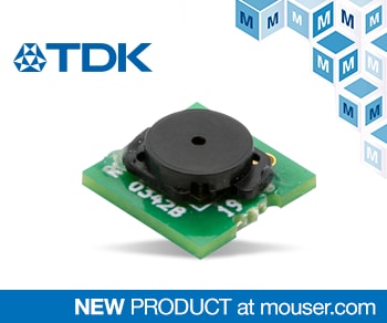 Now at Mouser: InvenSense MOD_CH101 and DK-CH101 Ultrasonic Time-of ...