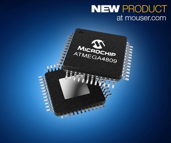 Now at Mouser: Microchip’s ATmega4809 8-bit MCU for Command and Control Applications