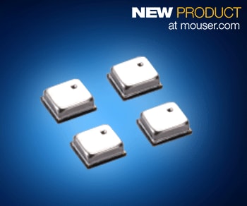 Mouser Electronics Now Shipping Murata’s Tiny ZPA Series Capacitive MEMS Pressure Sensor